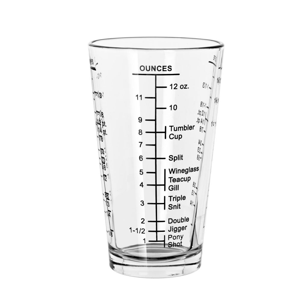 Bartender Measurements - Crystal Mixer